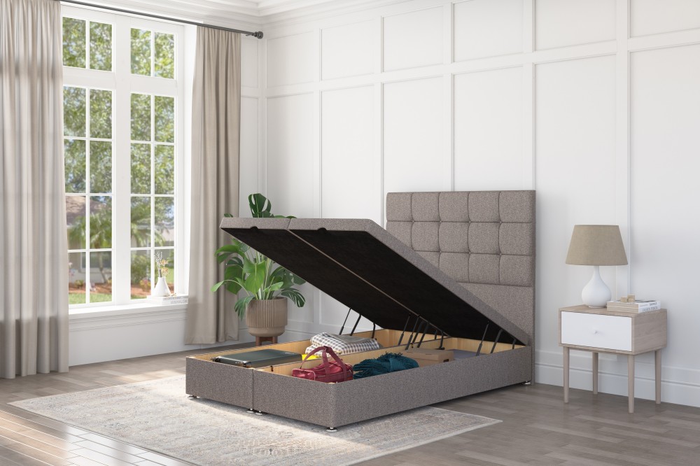 Cube Ottoman bed | Affordable Luxury Storage Beds | GB Beds
